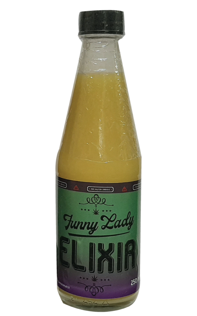 Funny Lady CB+ Elixir 250ml (150mg) (PURPLE) - Funny Lady Edibles